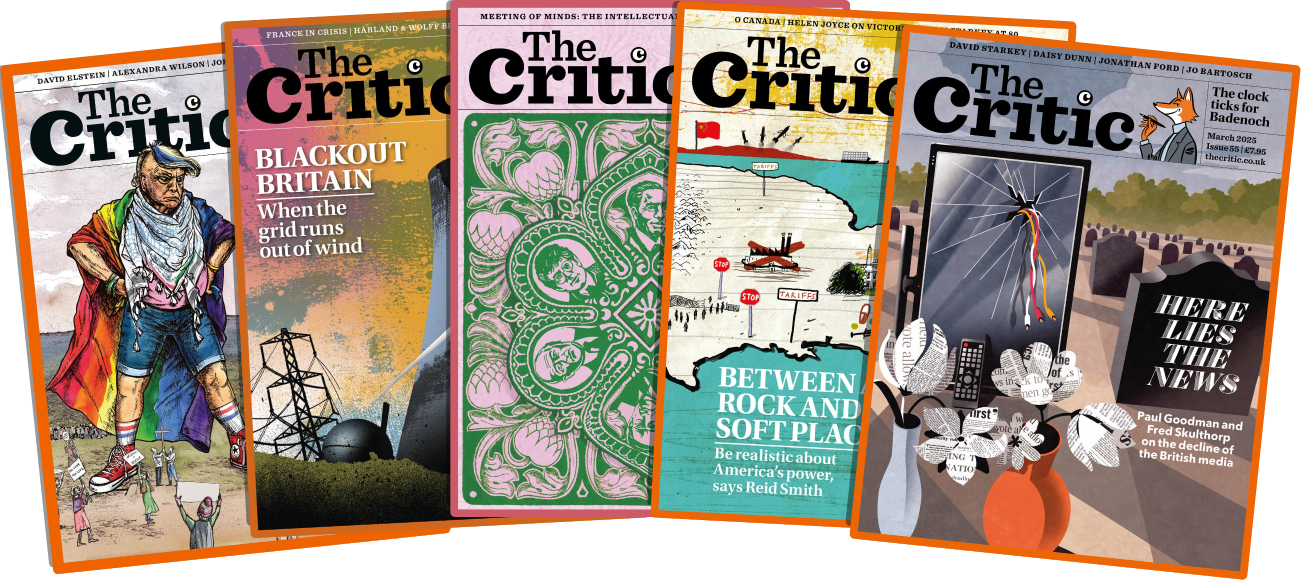 Subscribe to The Critic Magazine