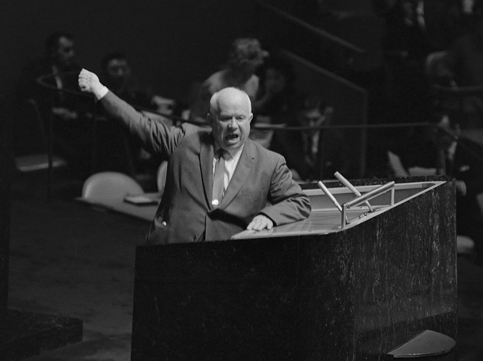 Khrushchev - shoe banger for a superpower | Robin Ashenden | The Critic ...